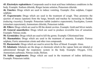 1. Introduction to Pharmaceutical Inorganic Chemistry | PPTX