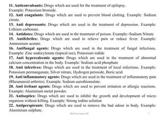 1. Introduction to Pharmaceutical Inorganic Chemistry | PPTX