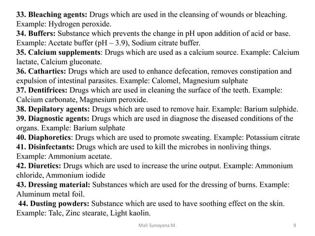 1. Introduction to Pharmaceutical Inorganic Chemistry | PPTX