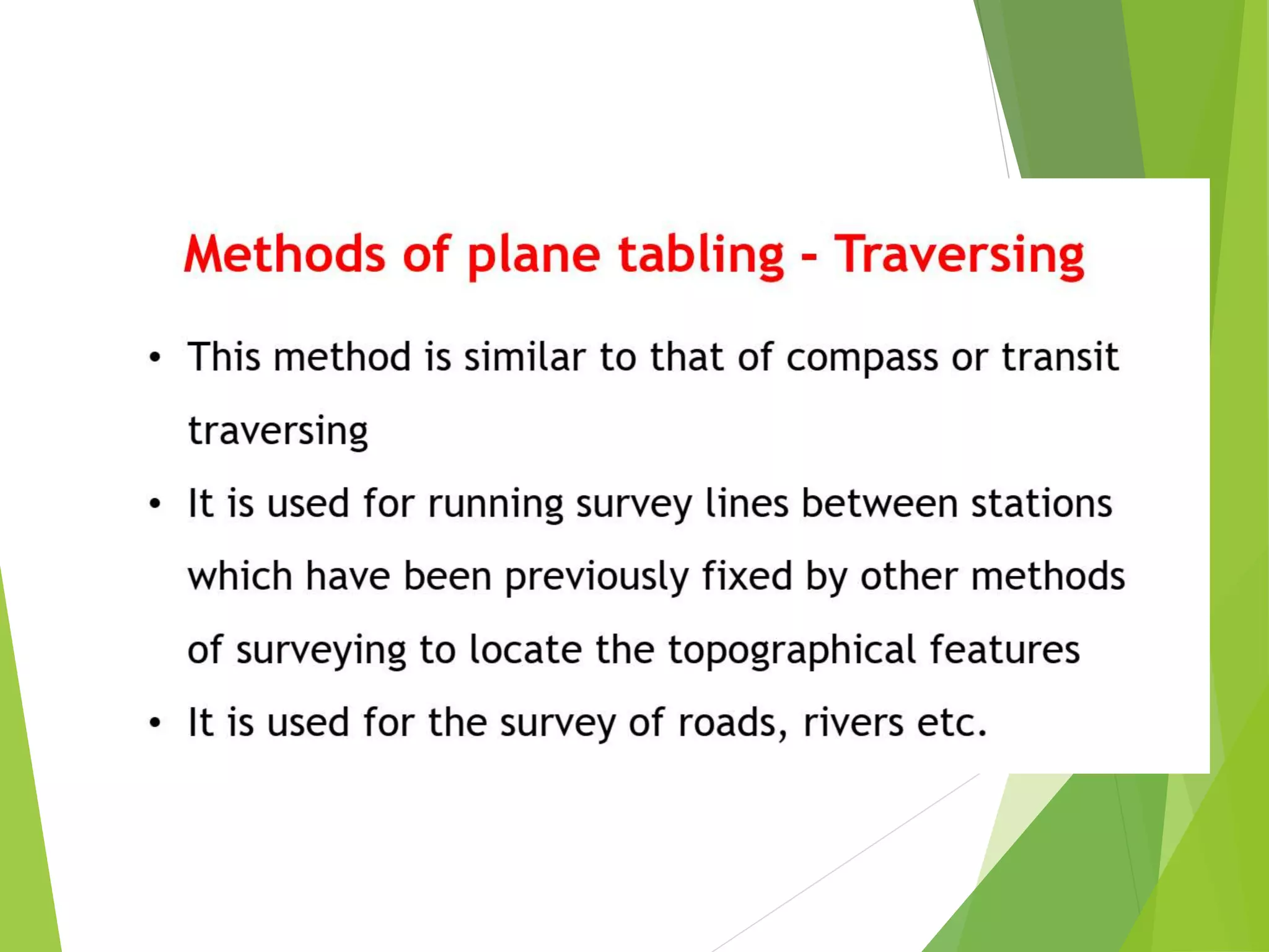 1.4Plane table & Traverse Surveying.pptx