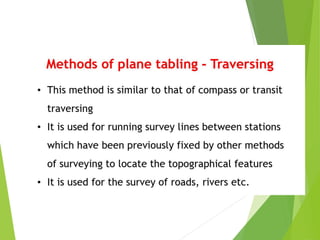 1.4Plane table & Traverse Surveying.pptx