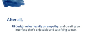 What are UI Patterns? | PPT