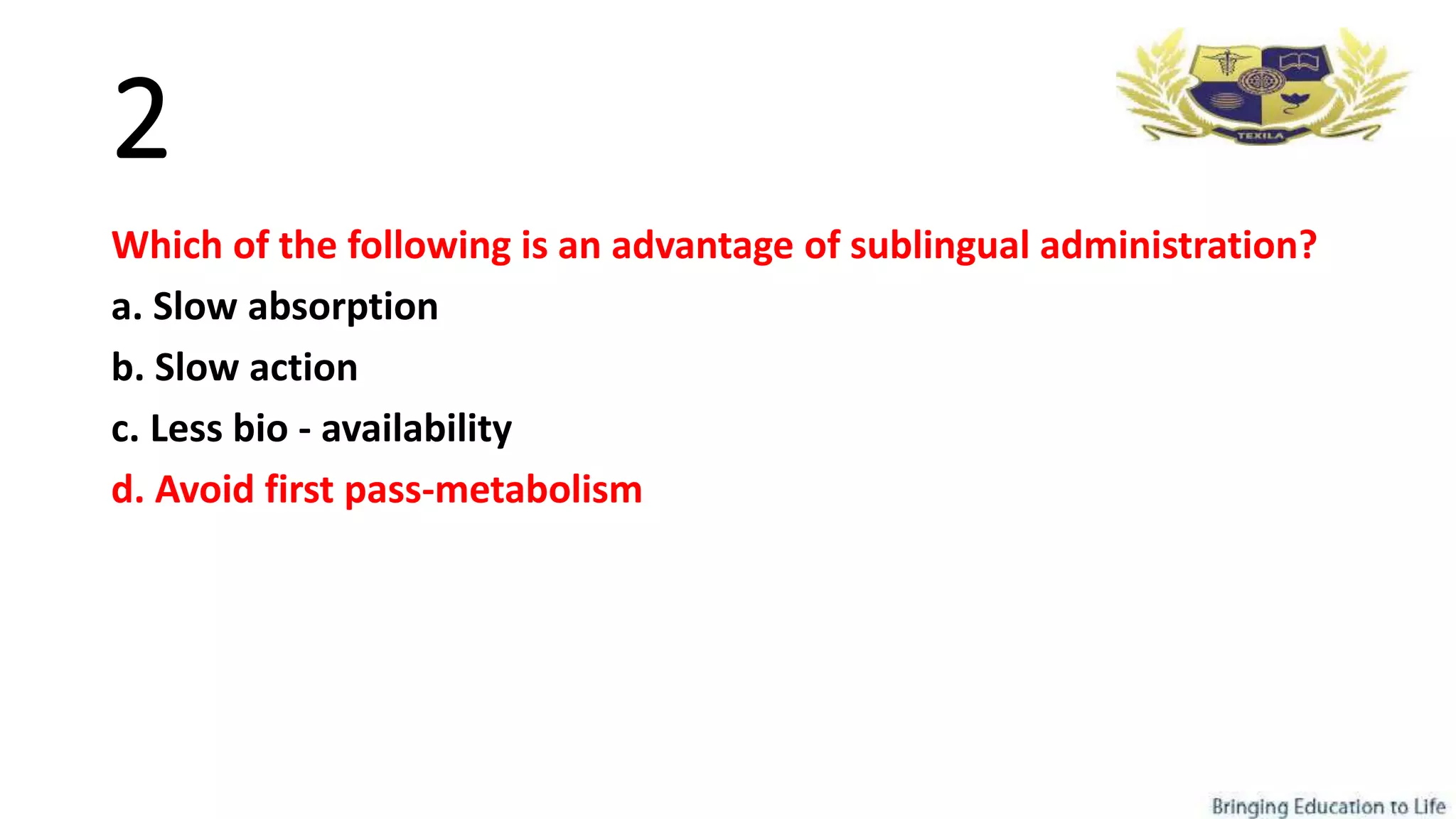 1. Introduction to Pharmacology and Routes of Drug administration.ppt