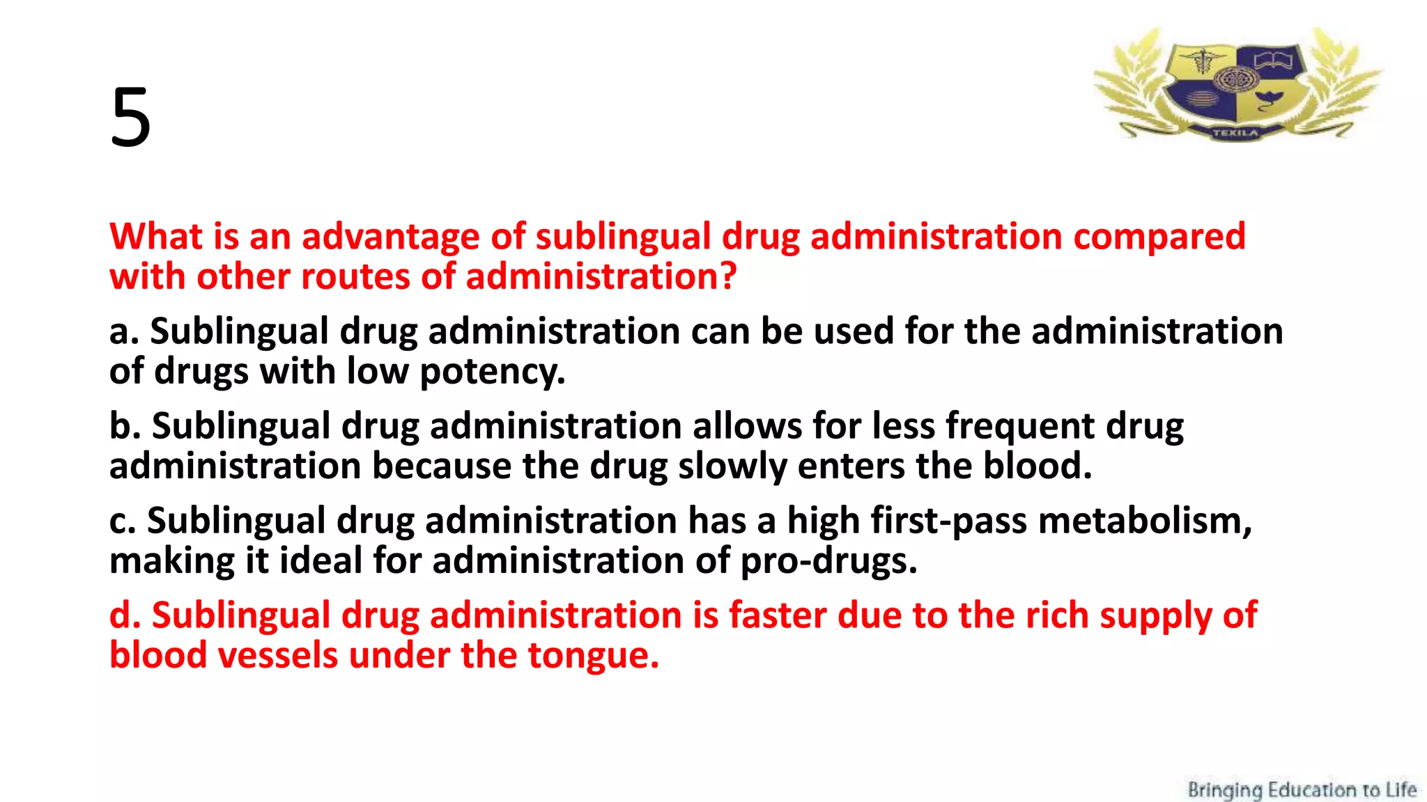1. Introduction to Pharmacology and Routes of Drug administration.ppt
