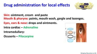 1. Introduction to Pharmacology and Routes of Drug administration.ppt