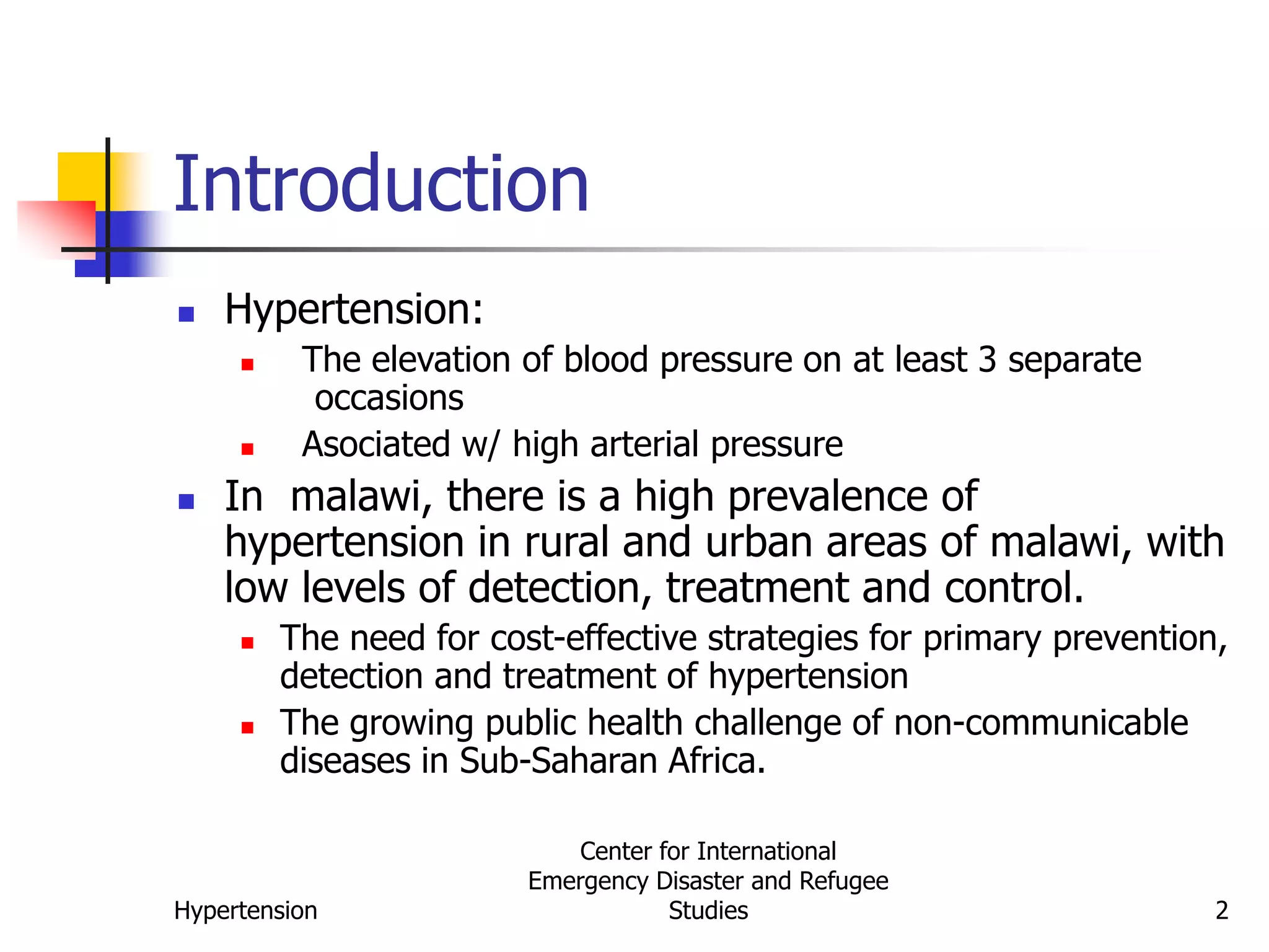 1.0 - Hypertension - 2 hour lecture-TZ.ppt