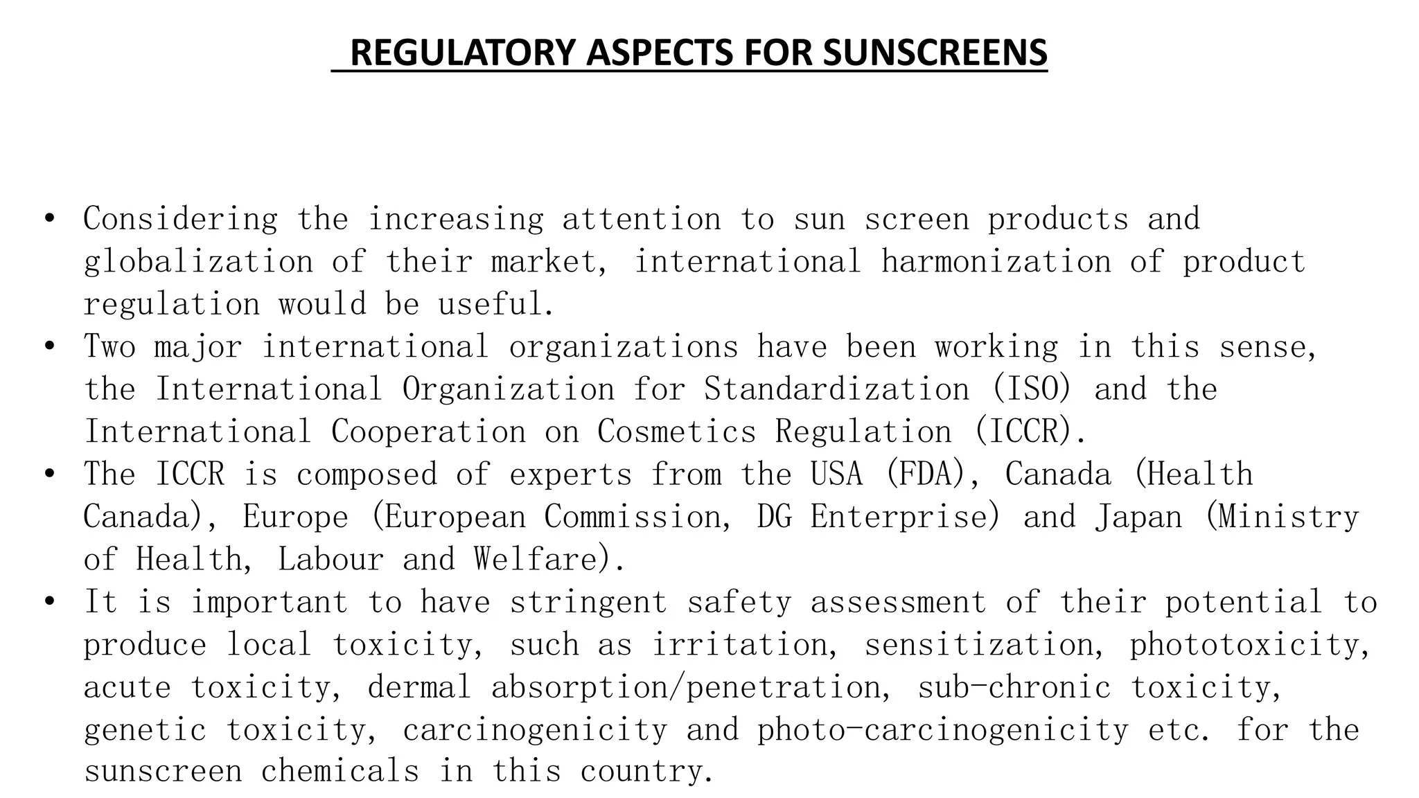 1.Sunprotection sunscreen regulatory affects.pptx
