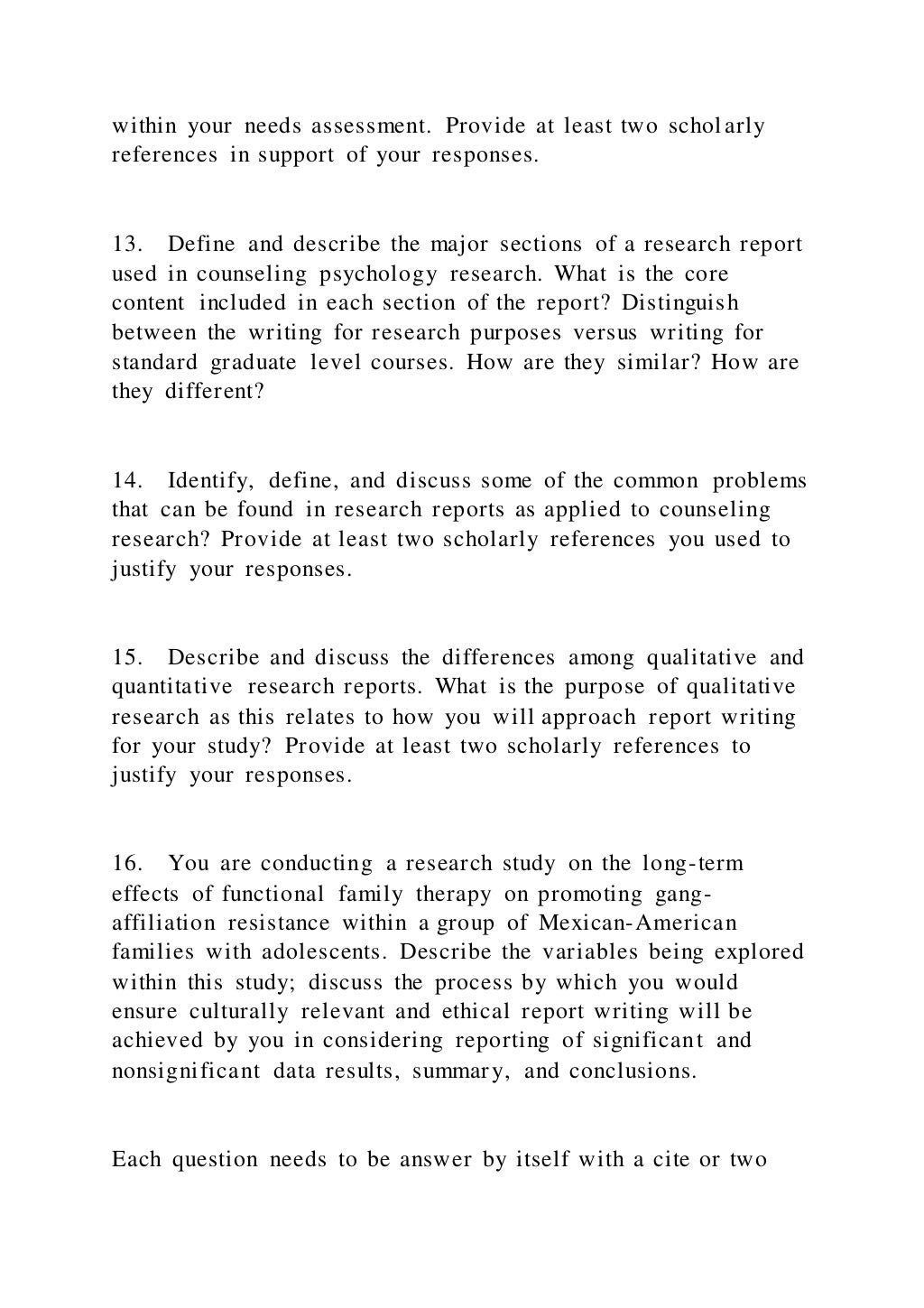 1.What are contemporary standards of practice that support the trai | DOCX