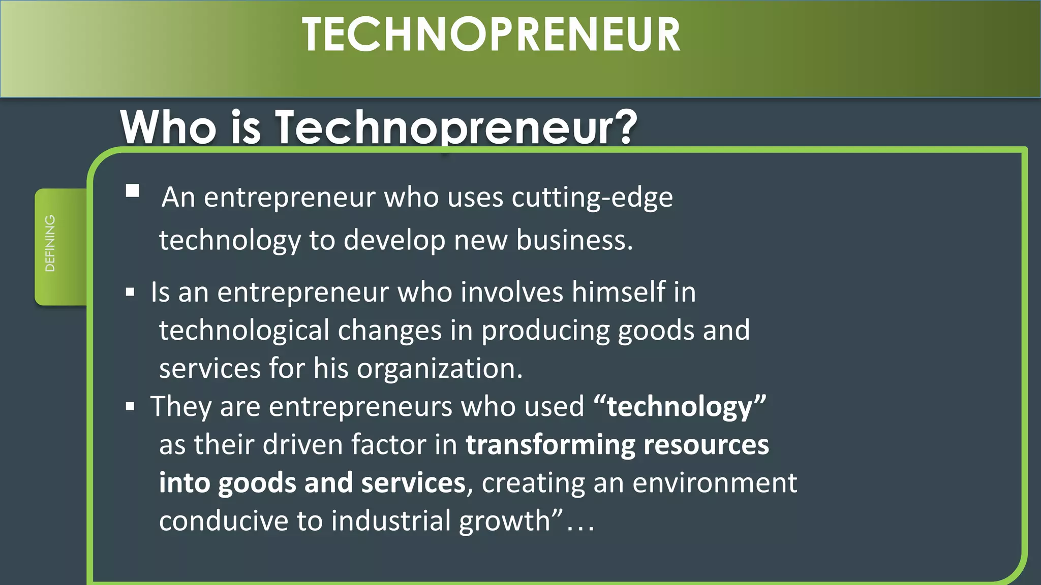 1. INTRODUCTION TO TECHNOPRENEURSHIP.pdf | Home Entertainment Systems ...