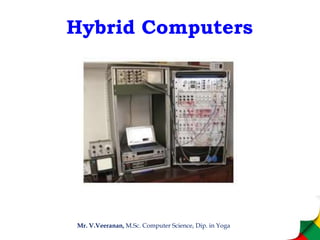 1.1.8 Types of computer & 1.1.8.1 Classification of Computers on the ...