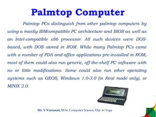 1.1.8 Types of computer & 1.1.8.2 Classification of Computers on the ...