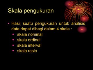 PENGERTIAN DAN PENGGUNAAN STATISTIK .ppt