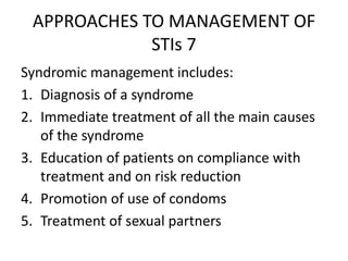 1.8 APPROACHES TO MANAGEMENT OF STIs.pptx