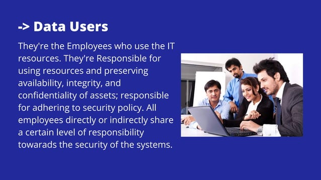 Contrast & Compare & Contrast Information Security Roles | PPT