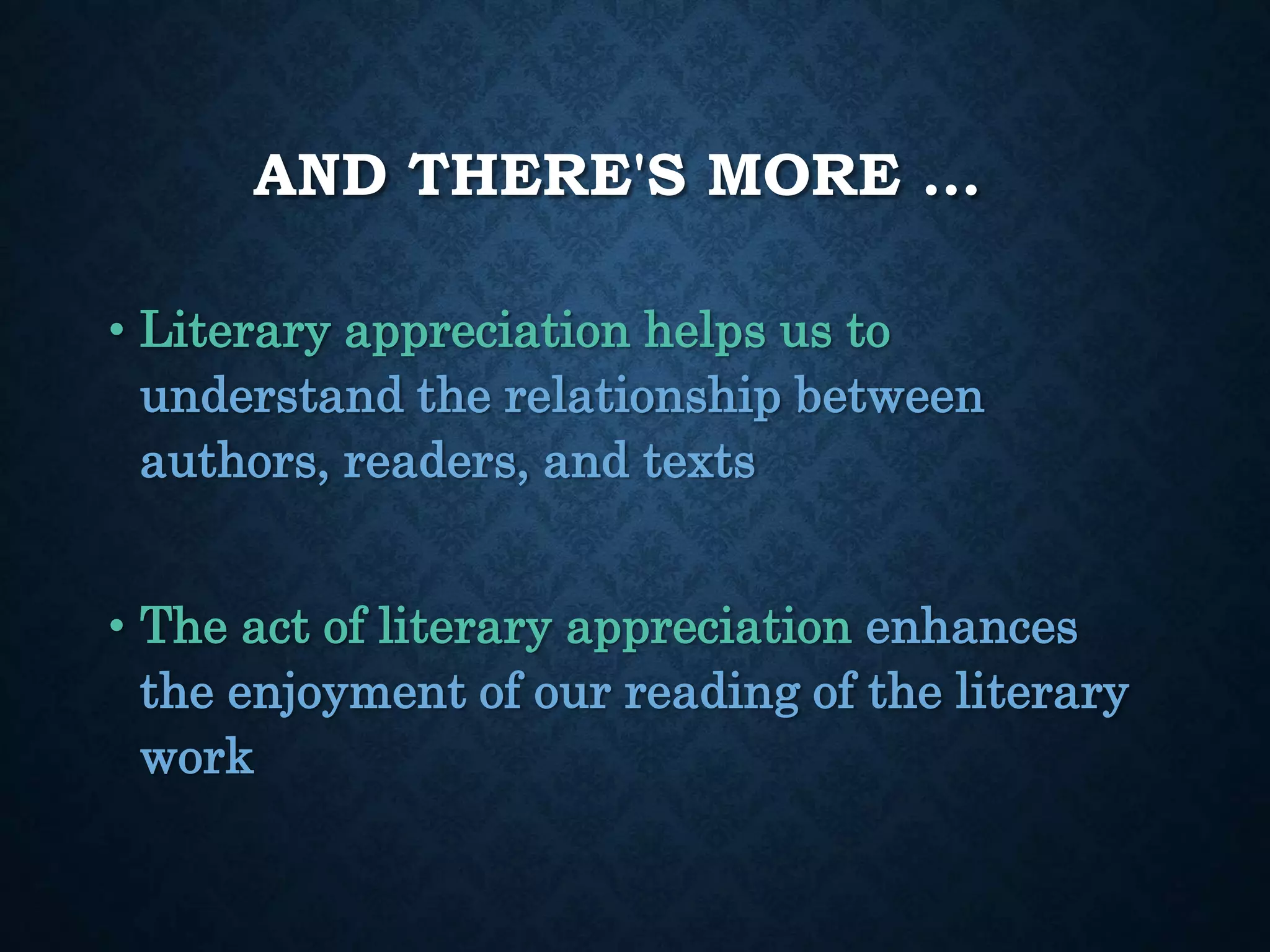 Literary Appreciation.pptx