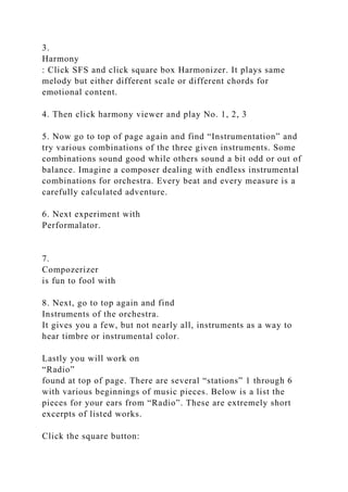 1. Music Phrases A musical phrase is similar to a sentence in g | DOCX