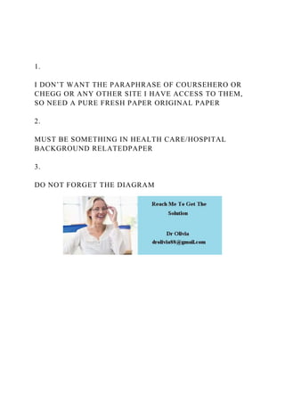 1.I DON’T WANT THE PARAPHRASE OF COURSEHERO OR CHEGG OR ANY | PDF