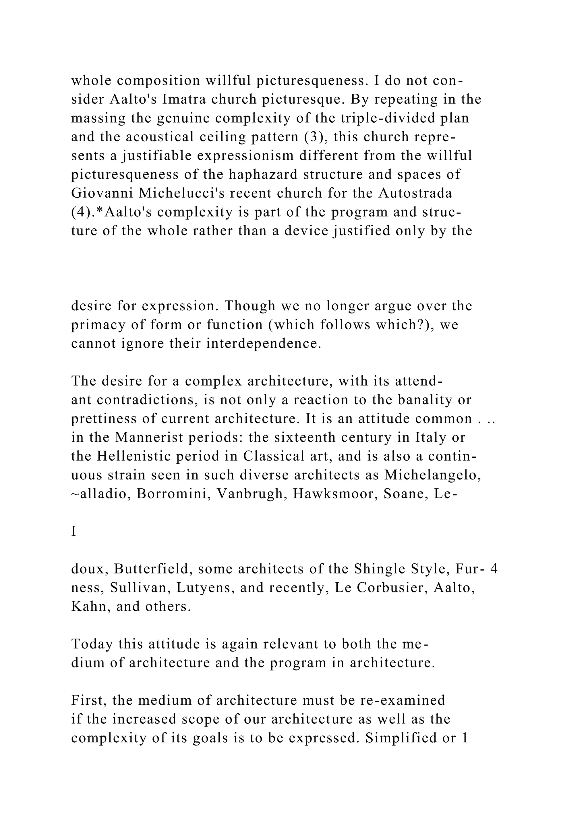 1. Nonstraightfoward Architecture A Gentle Manifesto I .docx