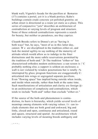 1. Nonstraightfoward Architecture A Gentle Manifesto I .docx