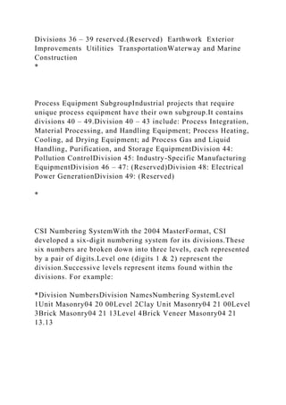 1. What two major components make up the contract documents 2. .docx