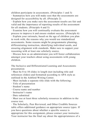 1. Week Three Written Assignment Inclusive and Differentiated Lea.docx