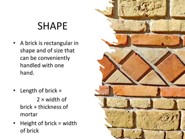 Classification And Characteristics Of Brick Pptx Geology Science