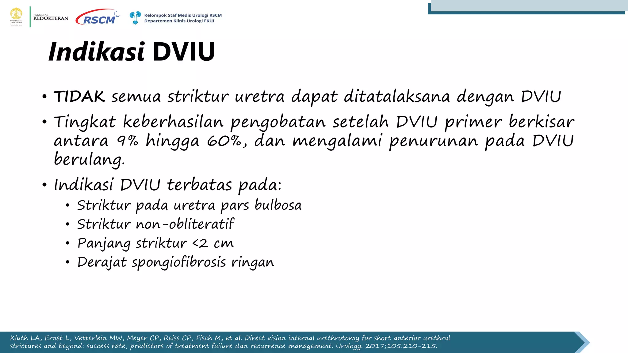 1. dr. Gampo Alam, SpU (K) - Penatalaksanaan Peri Operatif Pada Striktur Urethra melalui Reseksi ...