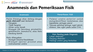 1. dr. Gampo Alam, SpU (K) - Penatalaksanaan Peri Operatif Pada ...