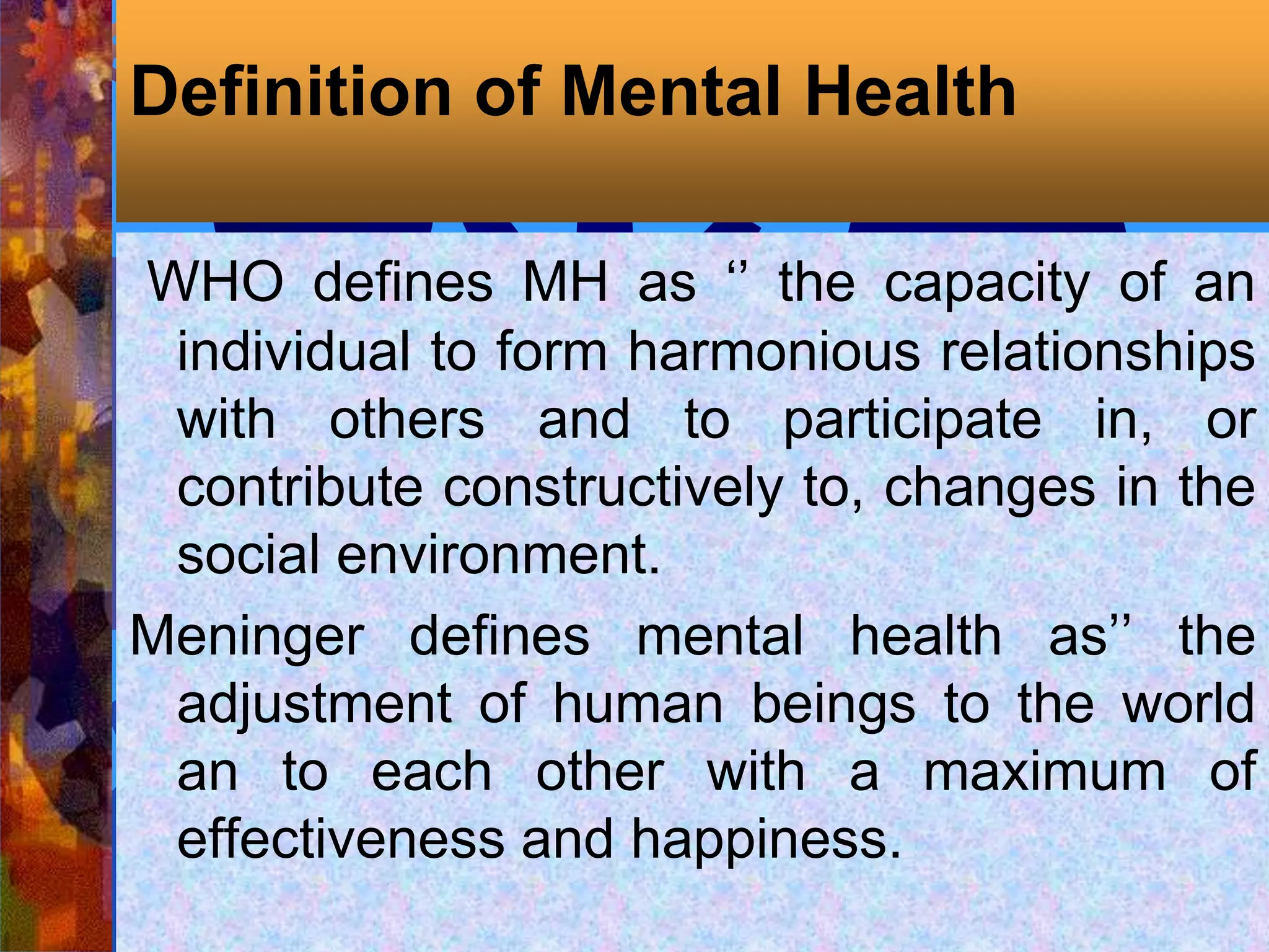 Introduction to Psychiatric | PPT