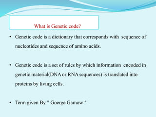 1. Genetic Code.pptx
