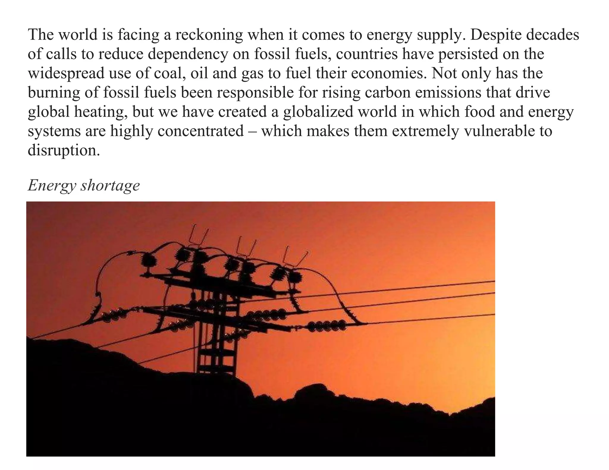 Environmental problems of the world | PPTX