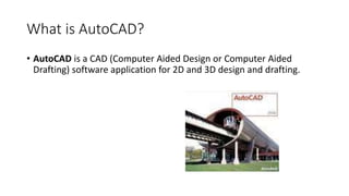1. Taking the AutoCAD Tour (1).pptx | Computing | Technology & Computing