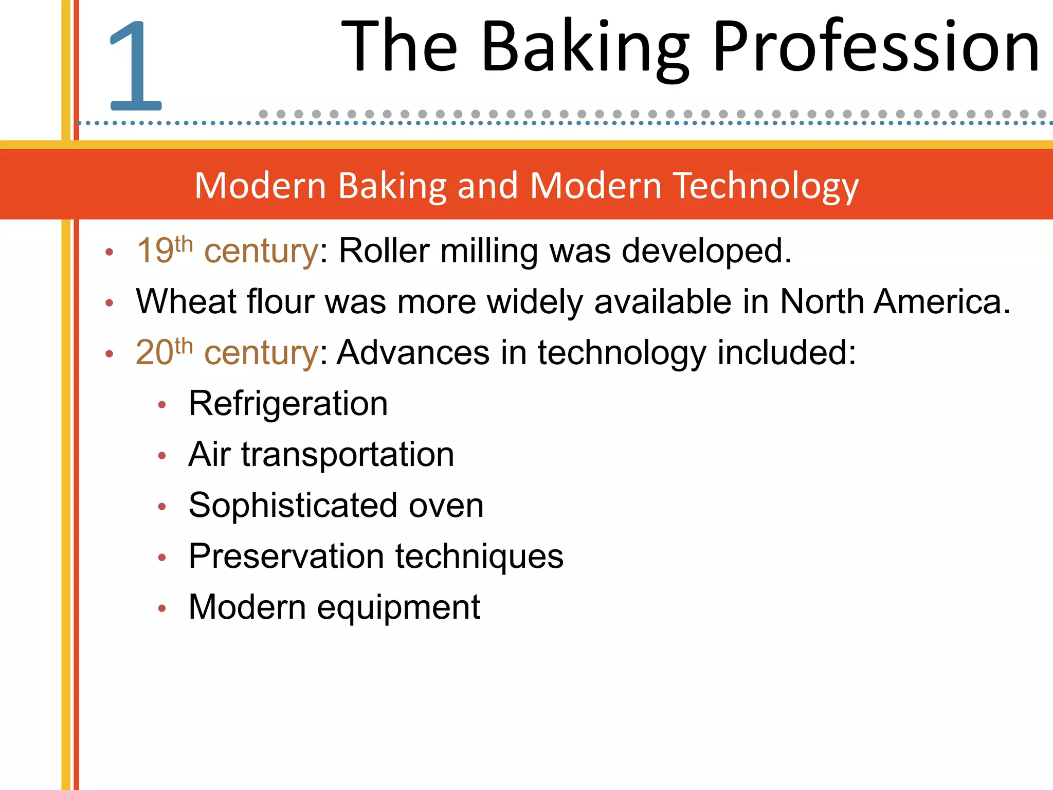 the baking profession | PPT