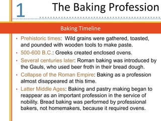the baking profession | PPT