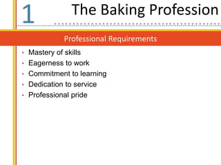 the baking profession | PPT