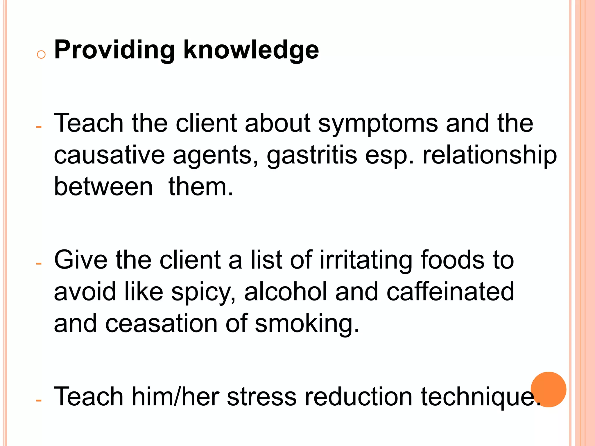 1. Gastritis.pptx | Digestive Disorders | Diseases and Conditions
