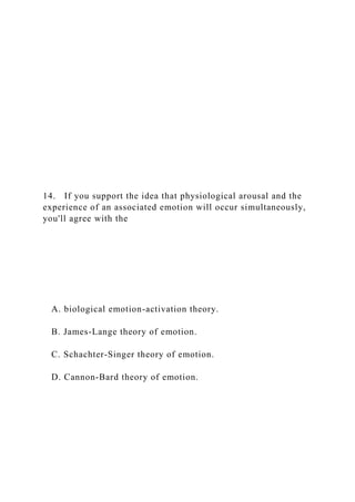 1. According to Erik Erikson, generativity-versus-stagnation .docx