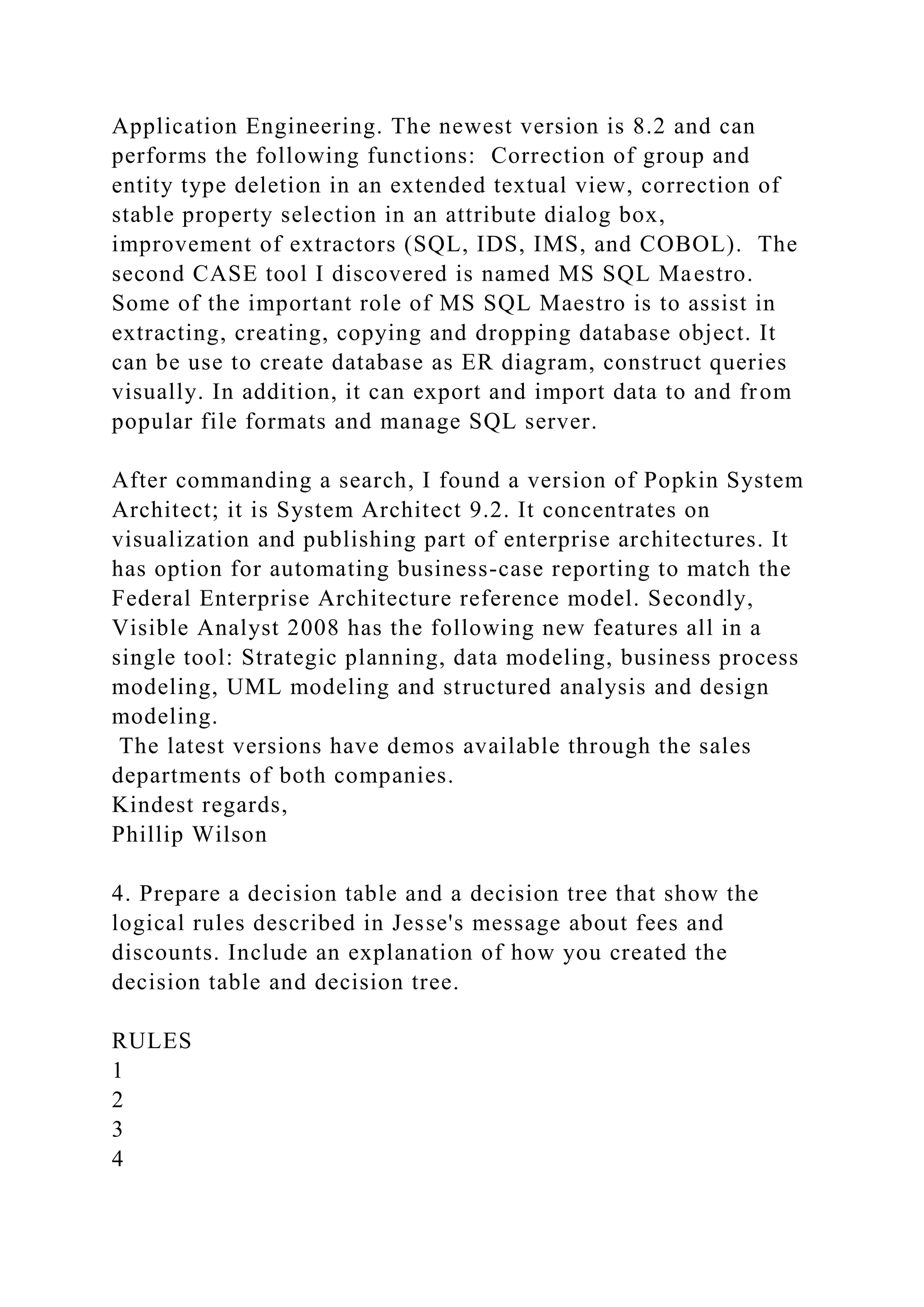 1. Jesse wants to see a context diagram and a diagram 0 DFD for .docx