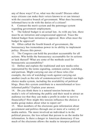 1.The president of the United States must fulfill four role.docx