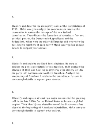 1.Identify and describe the main provisions of the Constitutio.docx