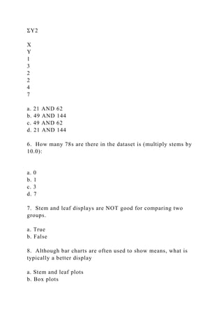 1. A random sample is one ______ a. That is haphazard b. Tha.docx