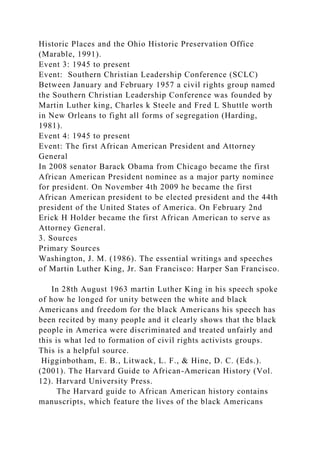 1. African AmericansThey are also known as the black Americans.docx