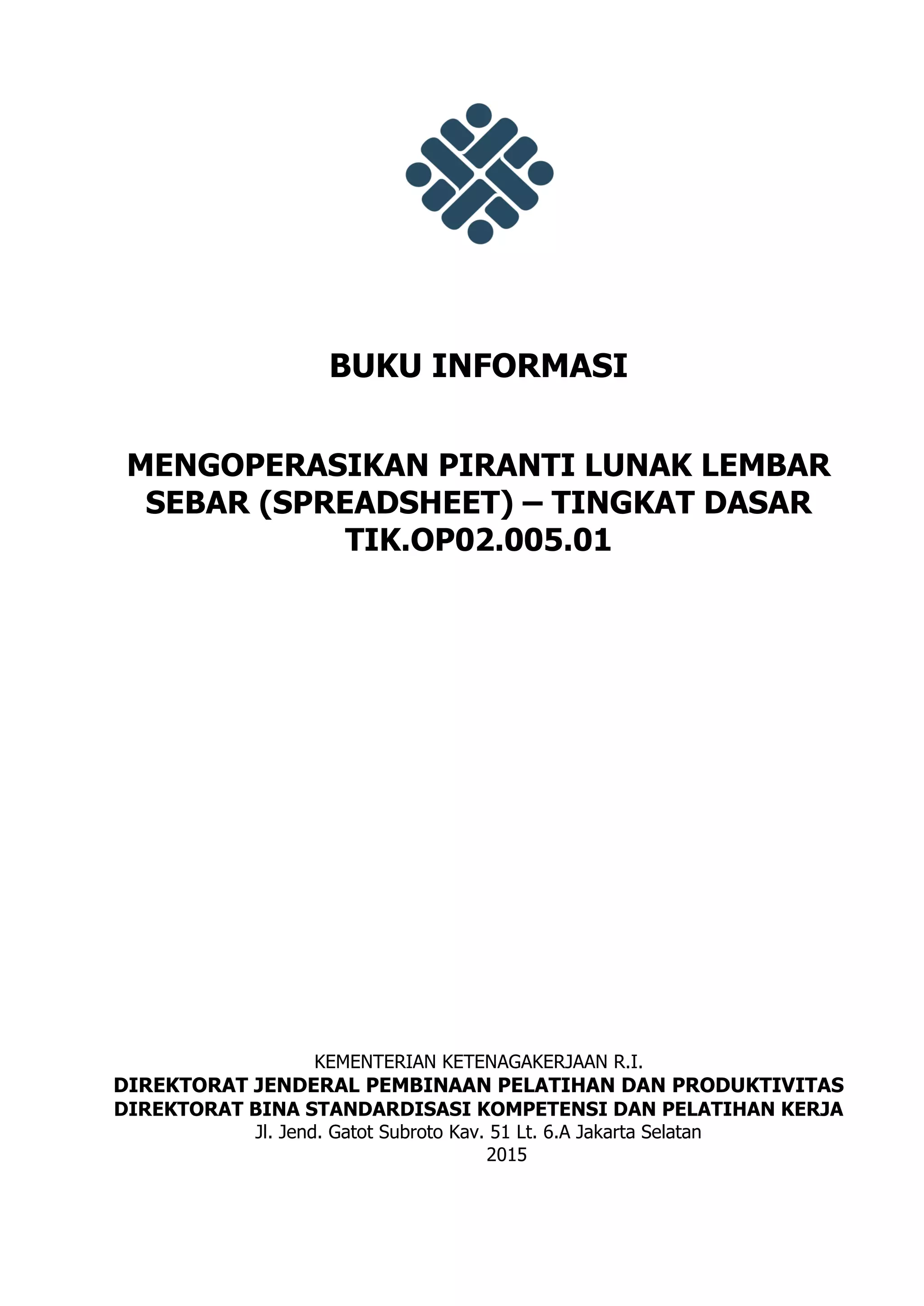 Modul Lembar Sebar (Spreadsheet) | PDF