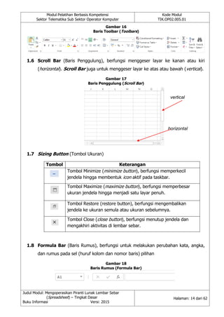 Modul Lembar Sebar (Spreadsheet) | PDF