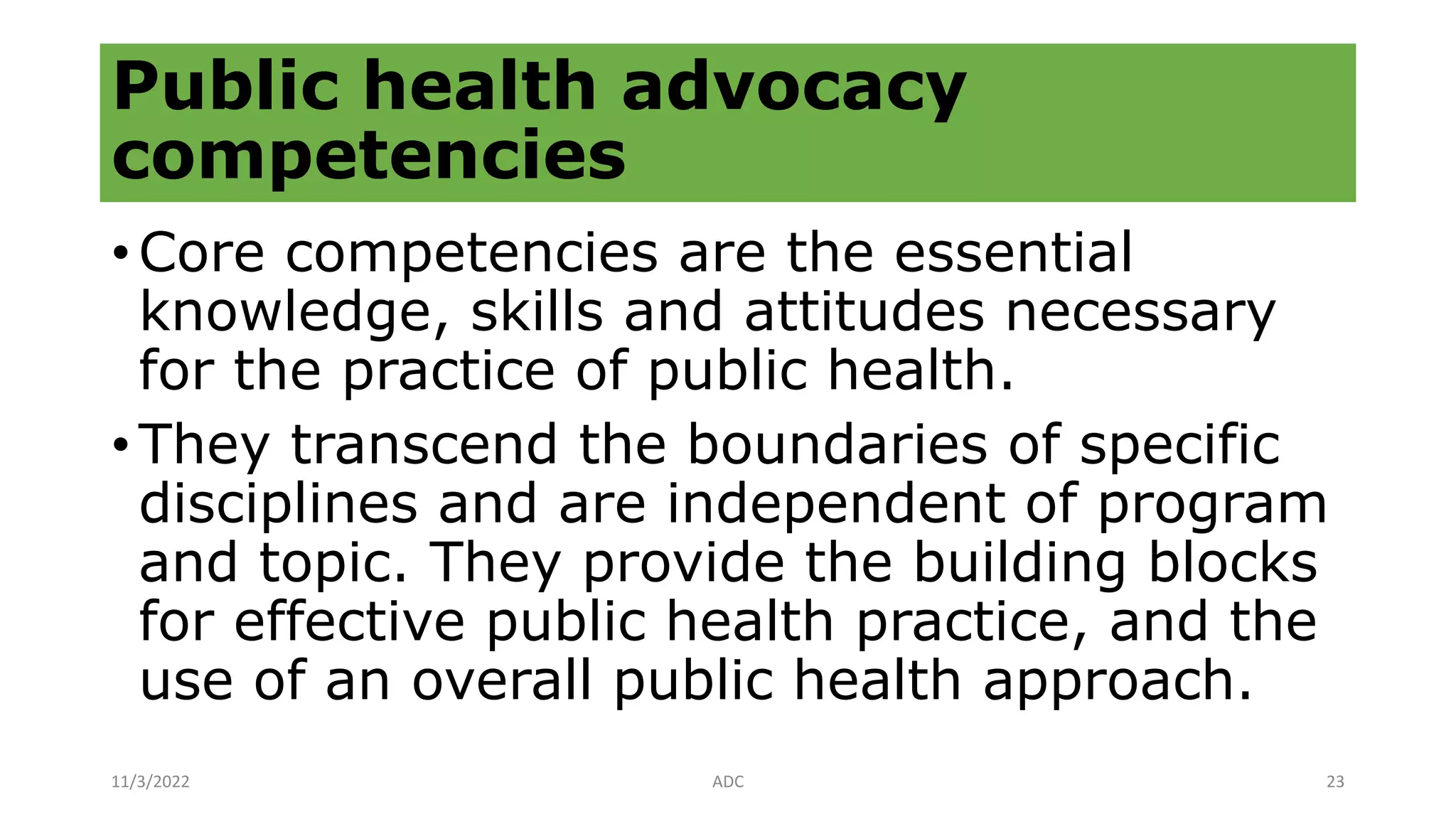 1. PUBLIC HEALTH ADVOCACY -1.pptx