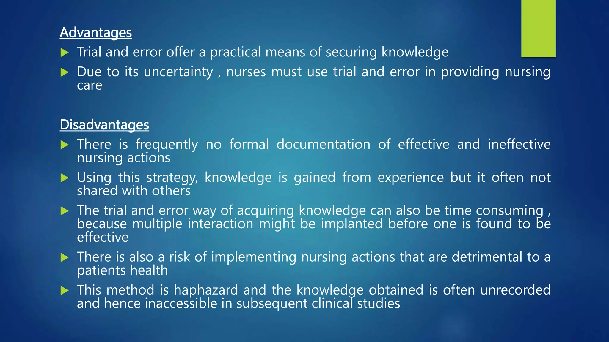 1. Methods of acquiring knowledge in Nursing.pptx
