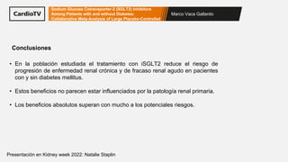 Metaanálisis iSGLT2 en pacientes con y sin diabetes | PDF
