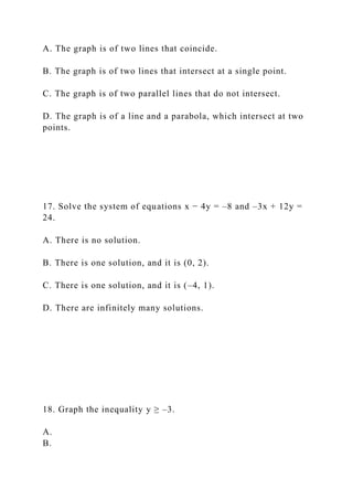 1. Find the equation of the boundary line in the graph below. Then.docx