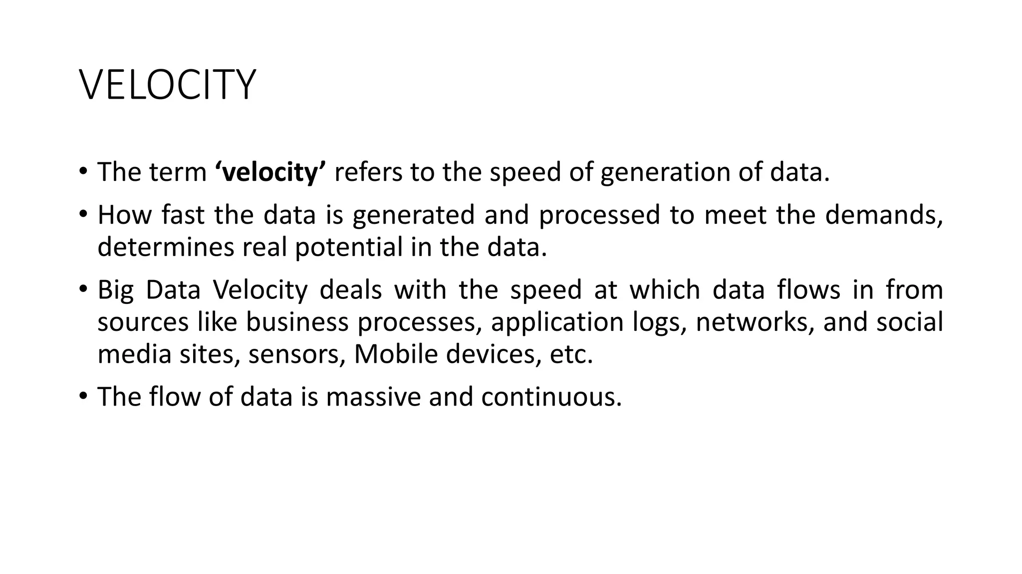 Introduction to Big Data | PPTX