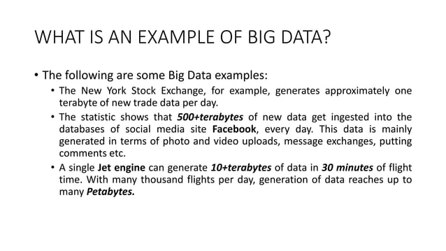 Introduction to Big Data | PPTX